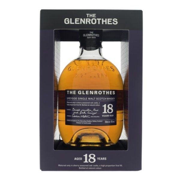 Glenrothes 18 Years Old 43 Alc 70 Cl Whisky Water Of Life